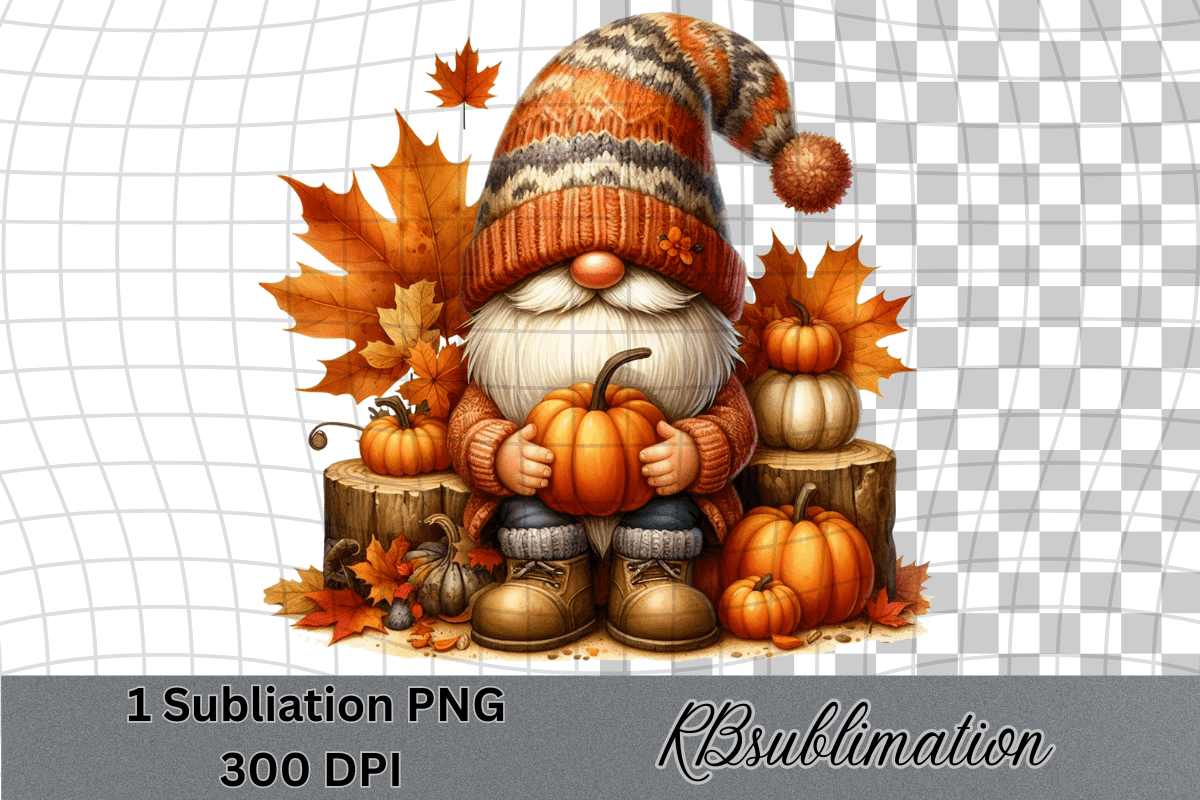 Autumn Gnome Watercolor Clipart Free | by Nebulacrafter | Medium