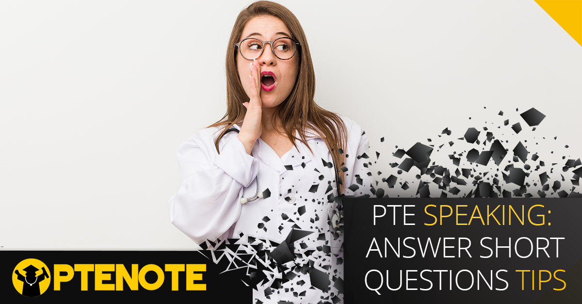 PTE Speaking: Answer Short Questions Tips | by soham yadav | Medium