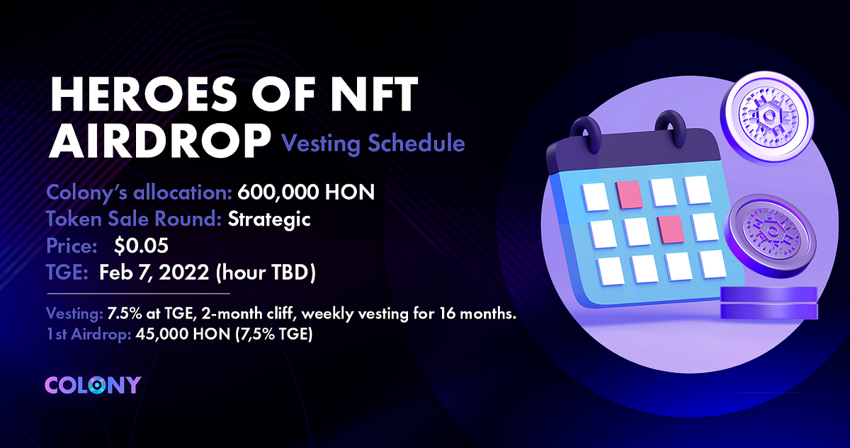 COLONY lab — новый аирдроп!. Heroes Of NFT | by SI | Medium