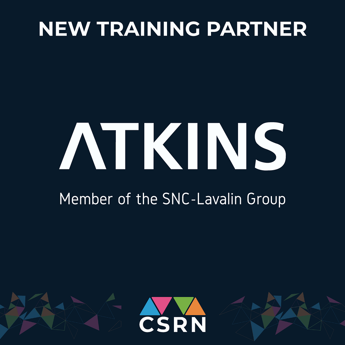Atkins joins CSRN’s Training Partners | by Jack Elliott | CSRN | Medium