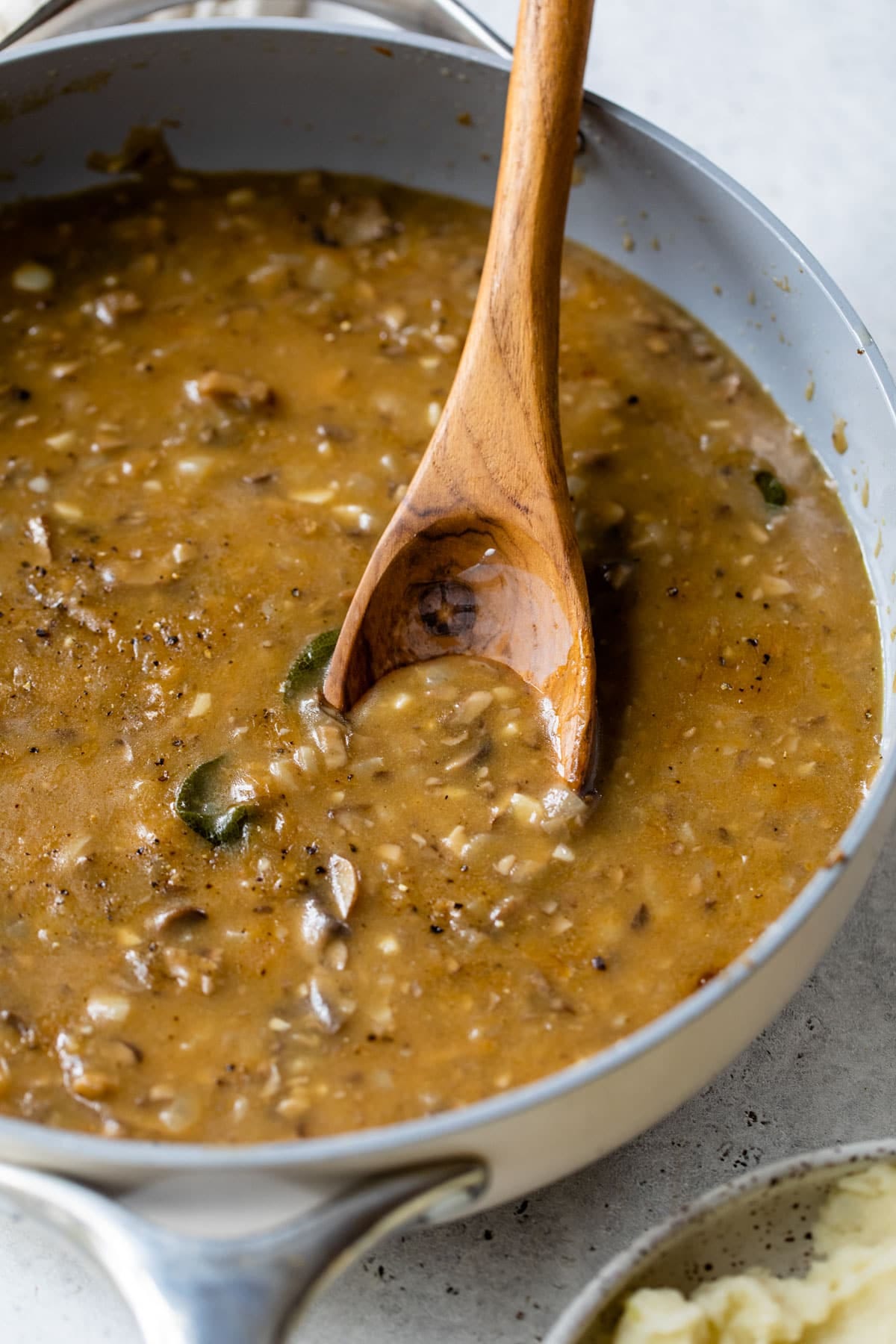Mushroom Gravy — Meals The Meals. Whenever you need nice gravy with out ...