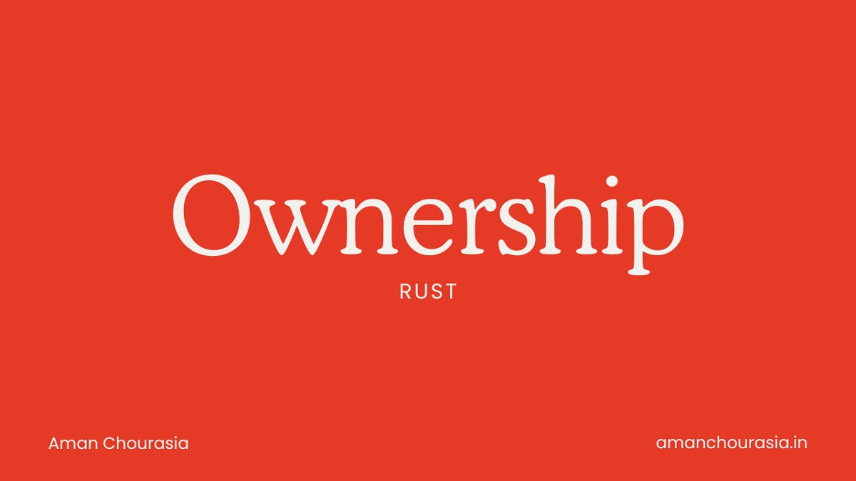 🪓 Rust :“When Ownership Attacks!” — Understanding move, copy, and drop Mistakes | by WeDev | Jun ...