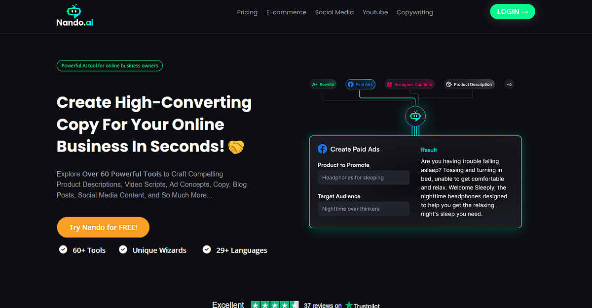 Nando AI: Revolutionising Content Creation and Digital Marketing for ...