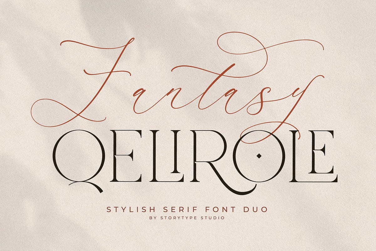Fantasy Qelirole Duo Font | by Auroraartistry | May, 2024 | Medium