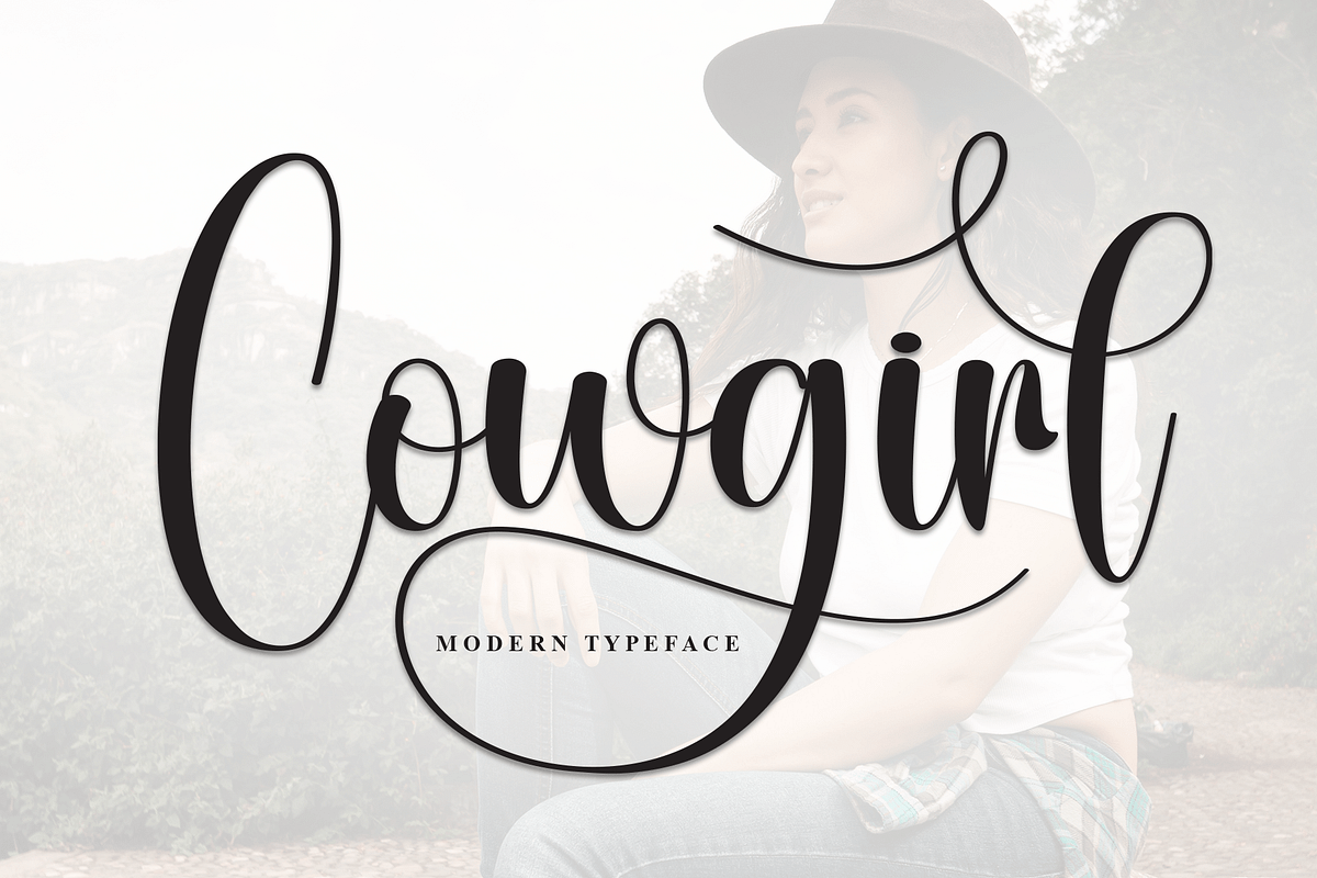 Cowgirl Font Free - Cybercosmos - Medium