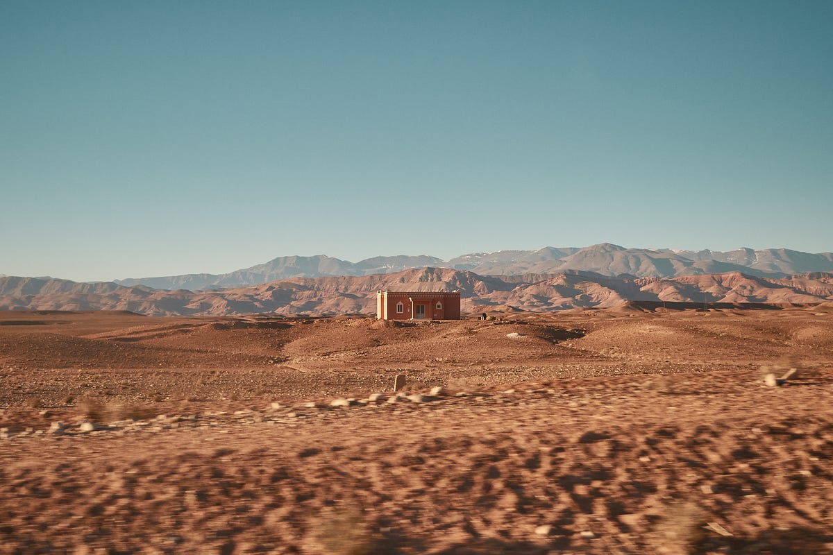 Deserted Floods. Wow! The sun is up earlier than… | by Shali Mwandoe | Medium