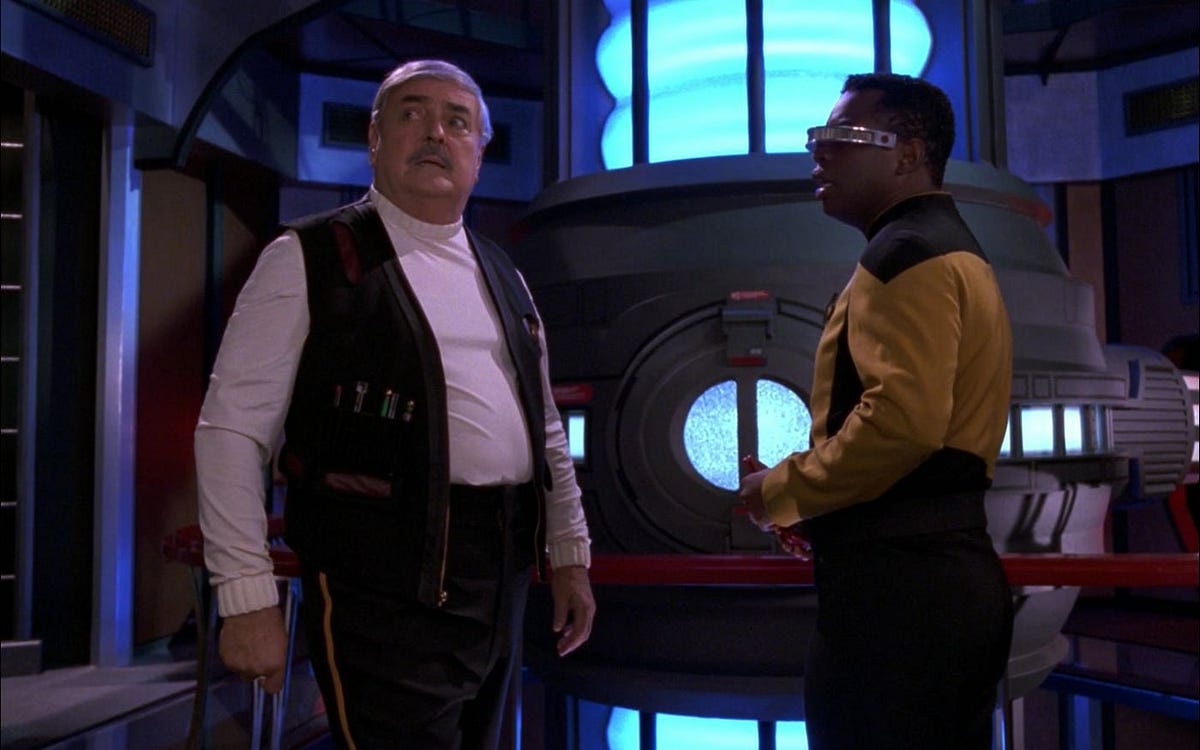 Star Trek: The Next Generation episode review — 6.4 — Relics | by ...