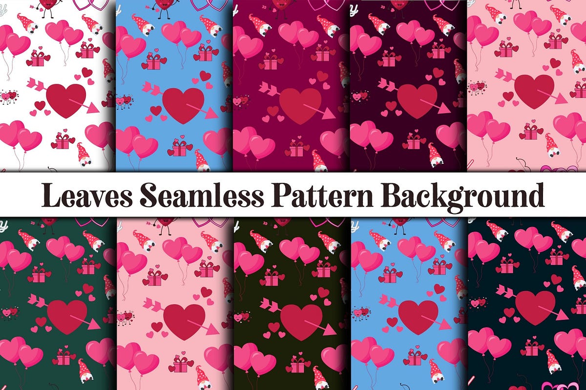 Valentine’s Day Seamless Patterns Free Download | by Holohex | Apr ...