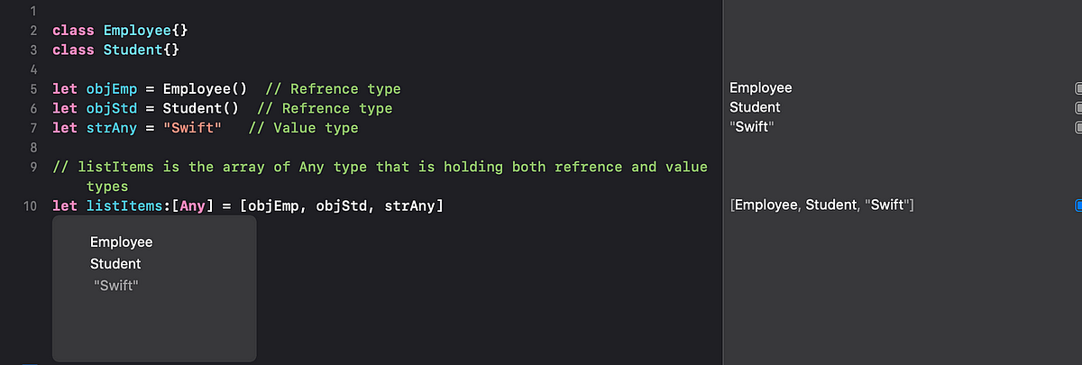 Lets’ talk about what is the difference between Any and AnyObject in Swift? | by Unleased_Coder ...