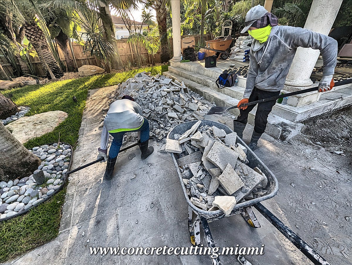 Can You Remove Concrete by Hand? | by Concrete Cutting Miami | Medium