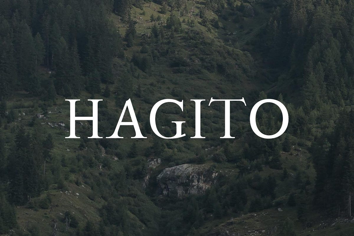 Free Hagito Serif Font. Free Hagito Serif Font is a demo font… | by Farhan Ahmad | Medium