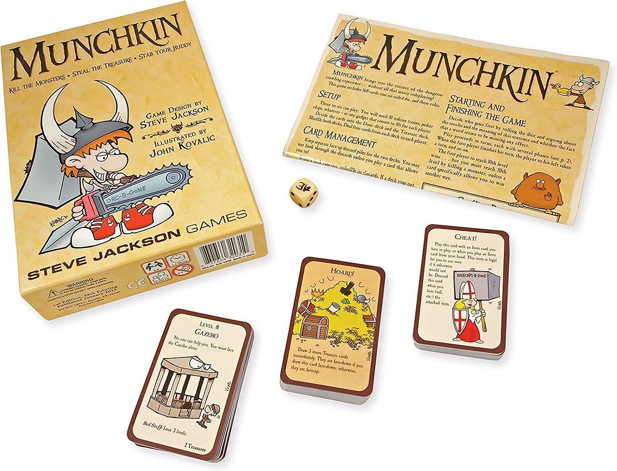 Mastering Mischief: A Deep Dive into the Steve Jackson Munchkin Game ...