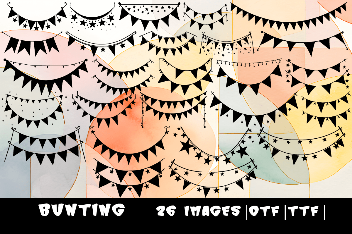 Bunting Font | by Miamarvel | May, 2024 | Medium