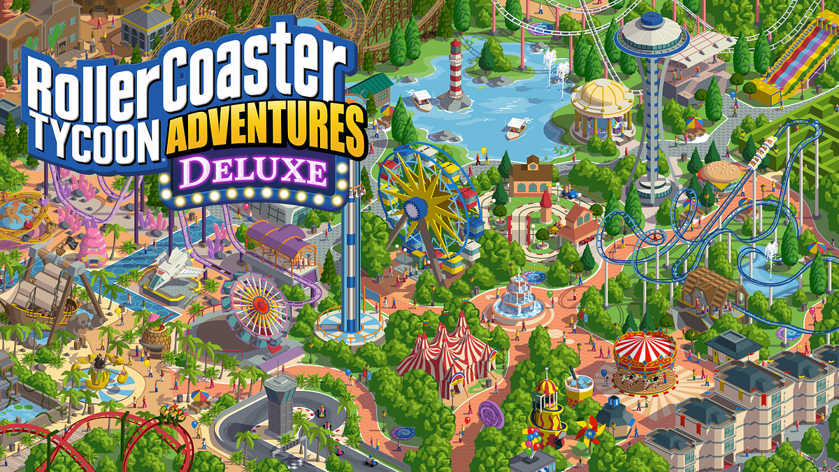 Atari Reveals RollerCoaster Tycoon Adventures Deluxe, A Fully Optimized ...