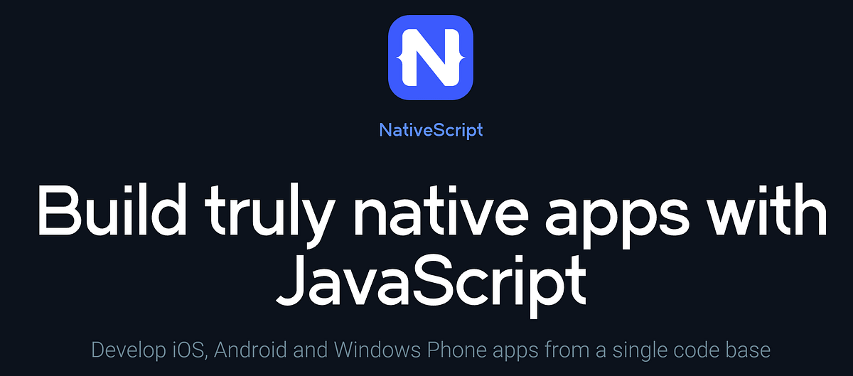 Getting Started Nativescript Angular 2 And Ionic Framework 2 By Decone Susan Medium 1691