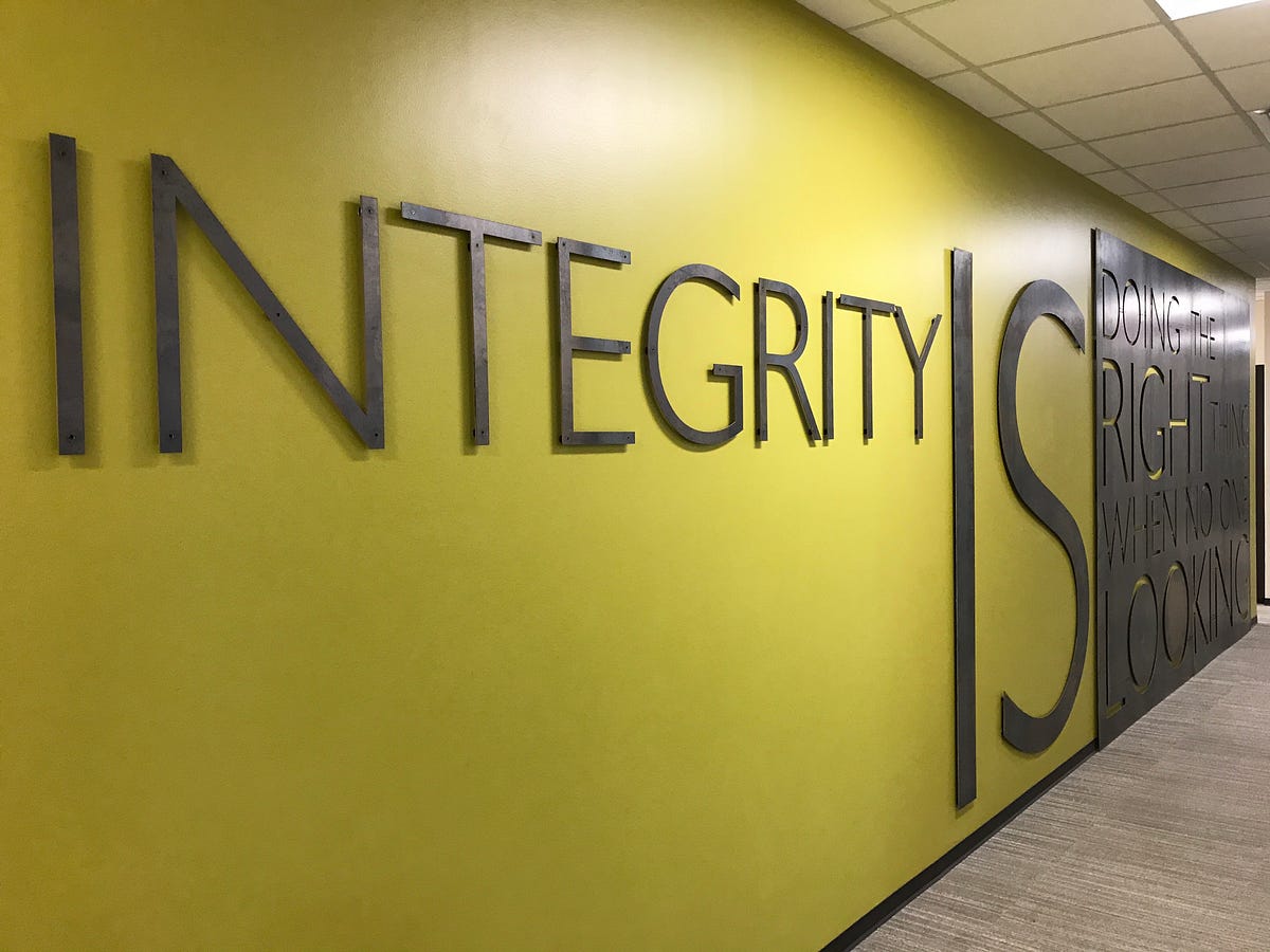 Integrity: The Foundation of Good Business | by Jordan Wright | Medium