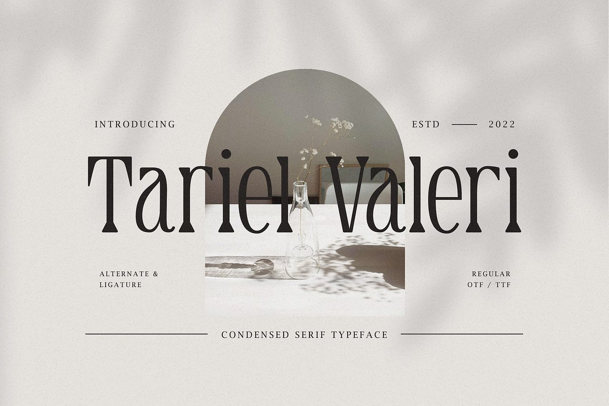 Tariel Valeri Font - Oliviaoasis - Medium