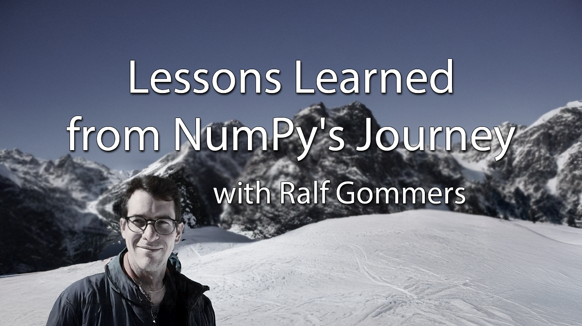 NumPy's Journey: Open Source Sustainability | Quansight