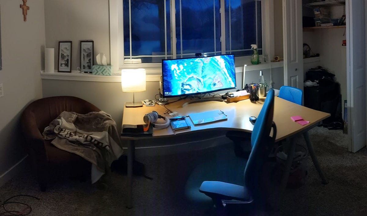My home teaching studio setup (and why it’s so cheap) | by Robert ...