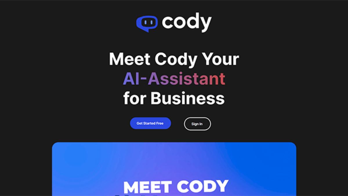 Cody: The Best AI Tool Trained on Your Business for Magical ChatGPT ...