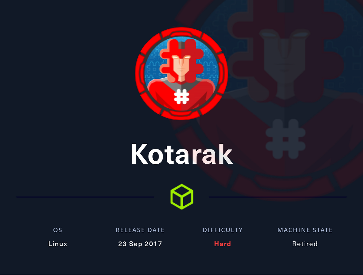 HTB — Kotarak | 75/100. Howdy! Today I’m working on the machine… | by ...