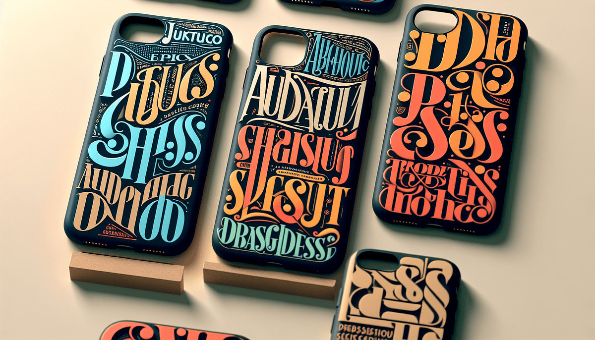 Typography Trends: Making Statements With Custom Text On Phone Cases ...