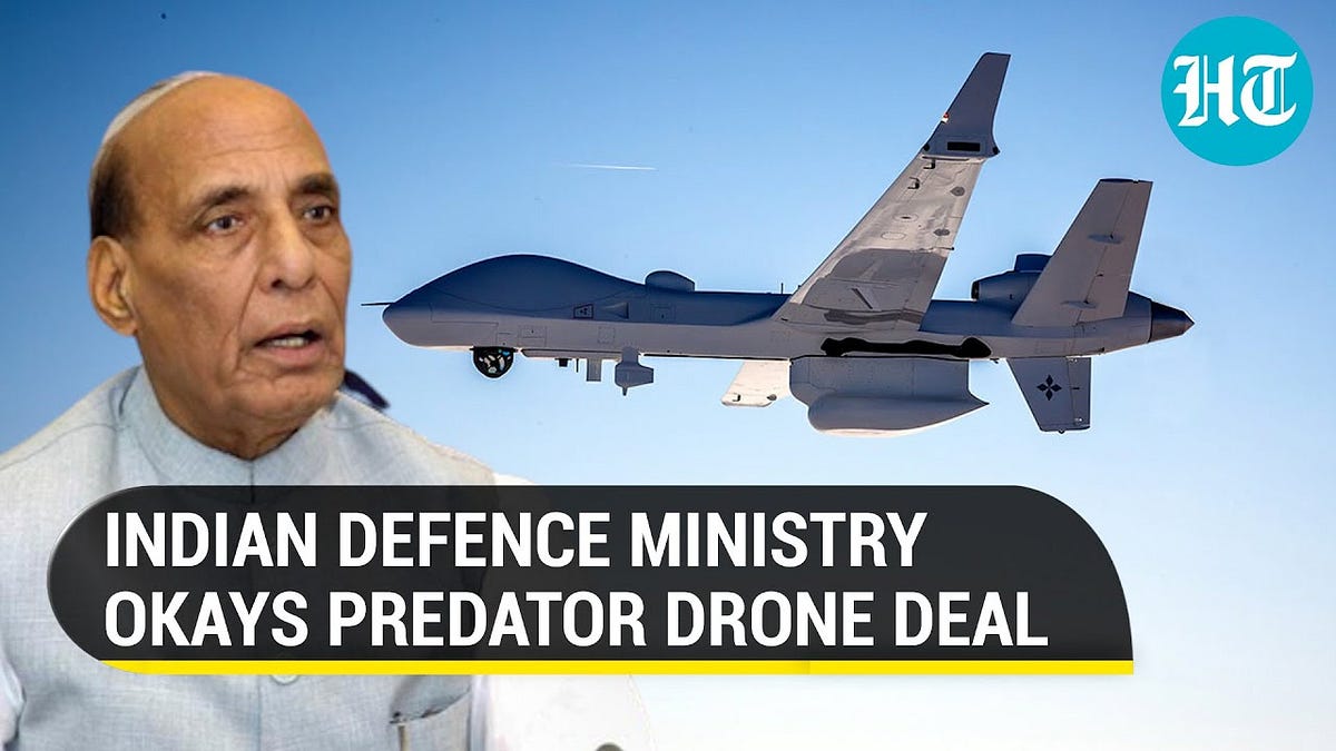 Defense Ministry Approves Acquisition of 31 MQ-9 Reaper Armed Drones ...