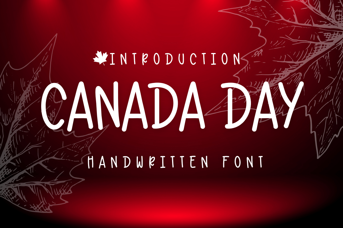 Canada Day Font - Fontmaven - Medium