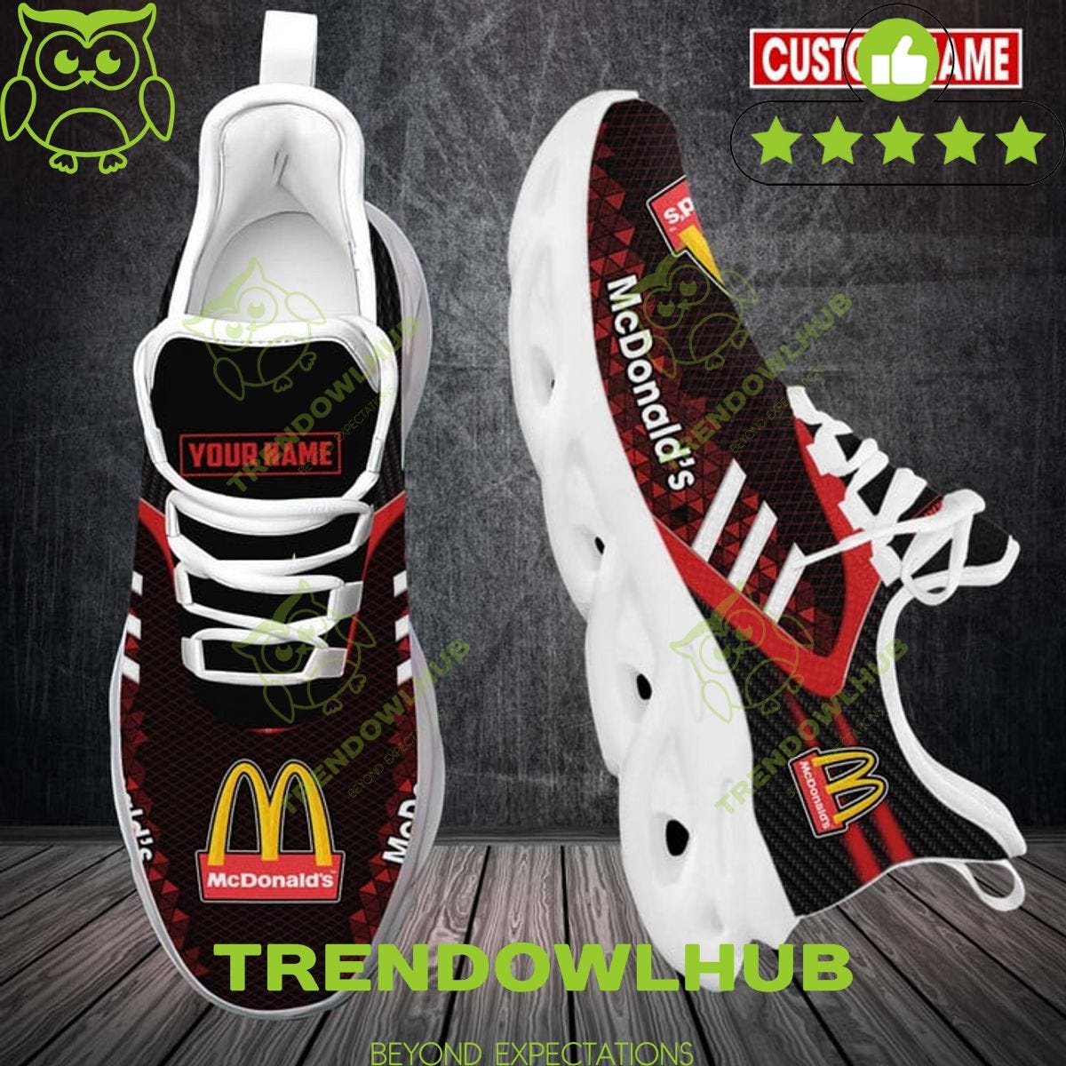 Fast food chain McDonald’s Special Clunky Max soul sneakers | by Trend ...