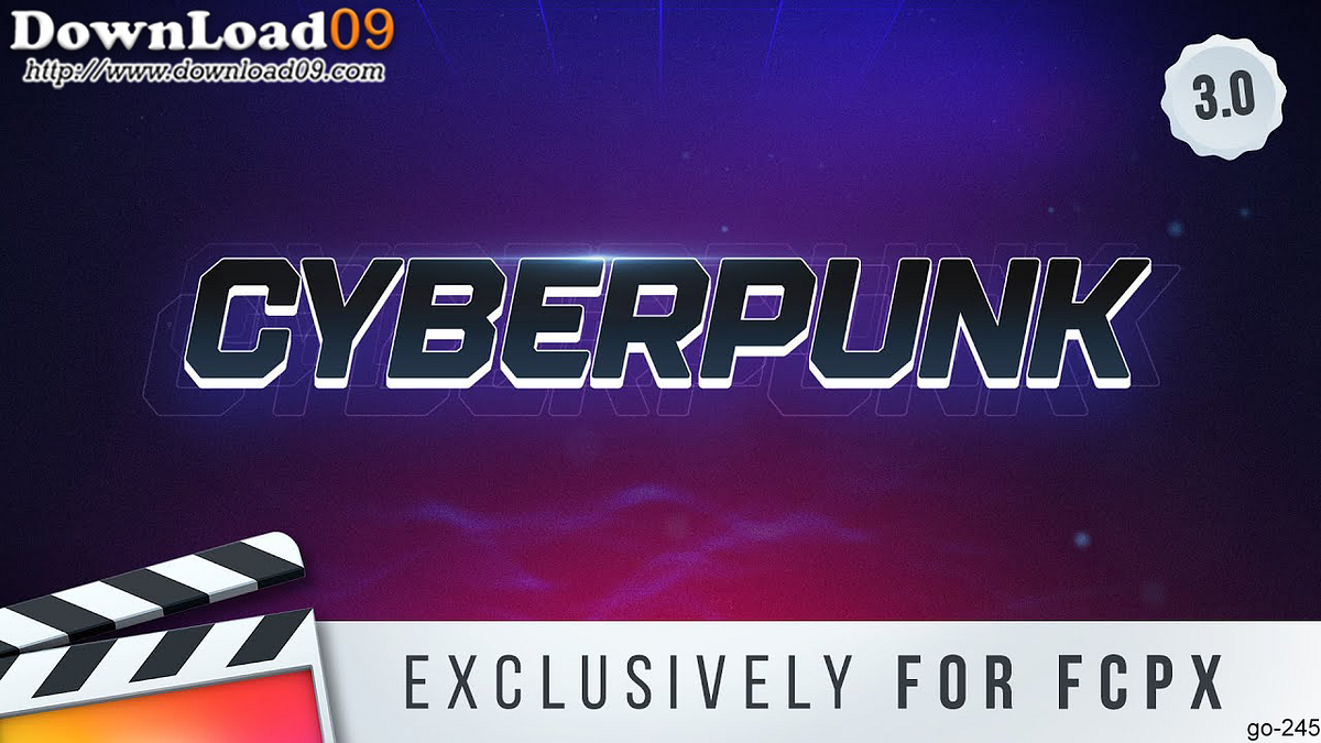 Sense of technology cyberpunk glitch Neon light distortion transition subtitle strip title ...