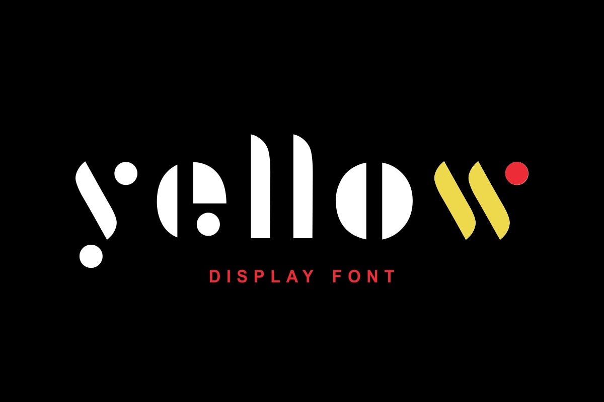Yellow Font - Auroraartistry - Medium