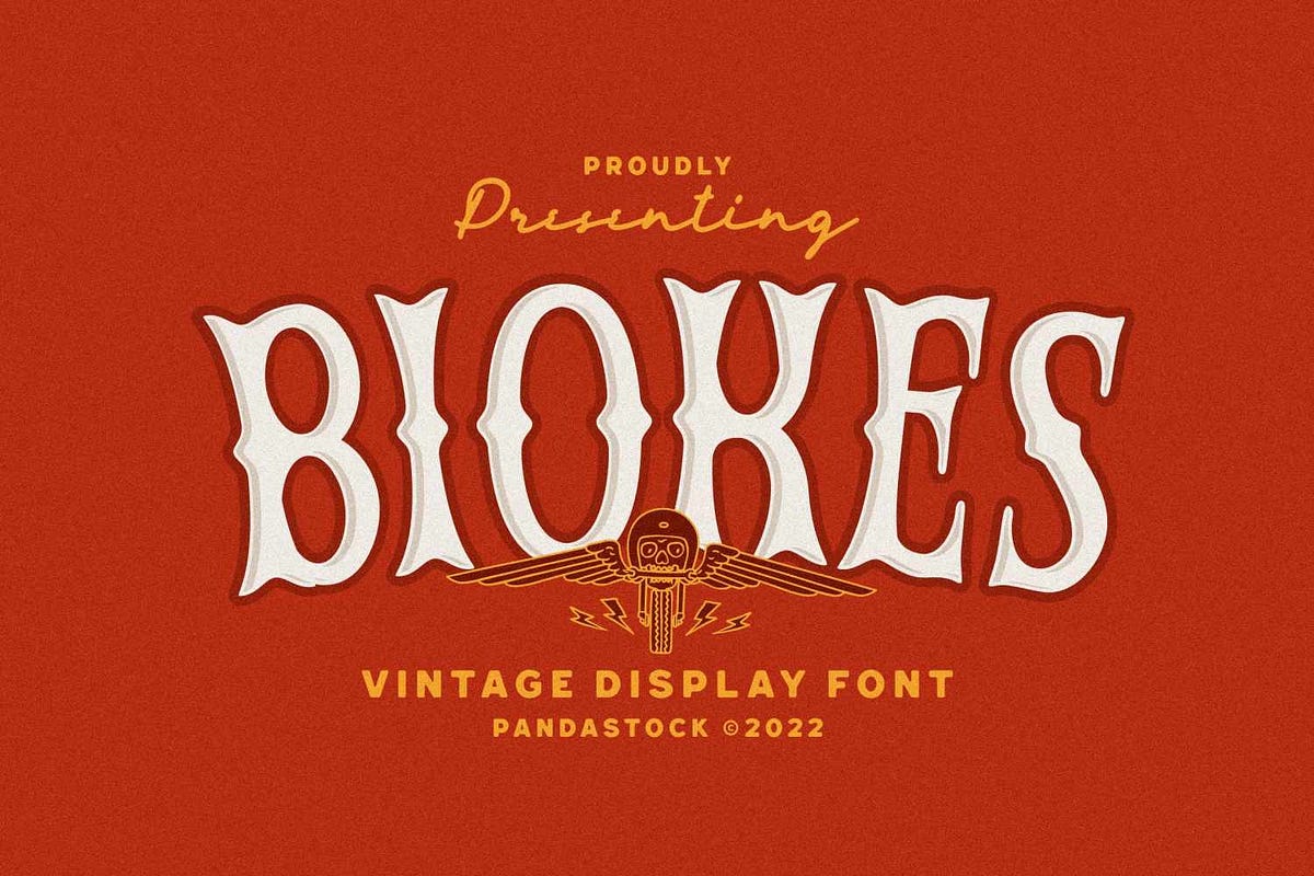 Biokes Font OTF | by Lyraluminescent | Apr, 2024 | Medium