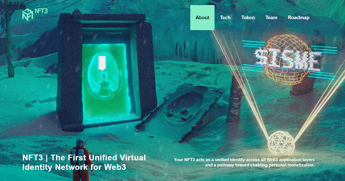 NFT3 — Your unified identity across all Web3 applications | by Cogitent ...