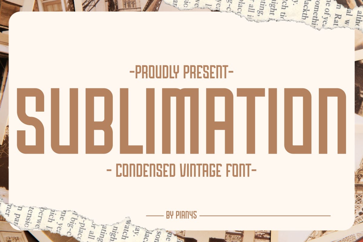 Sublimation Font - Nebulacraft - Medium