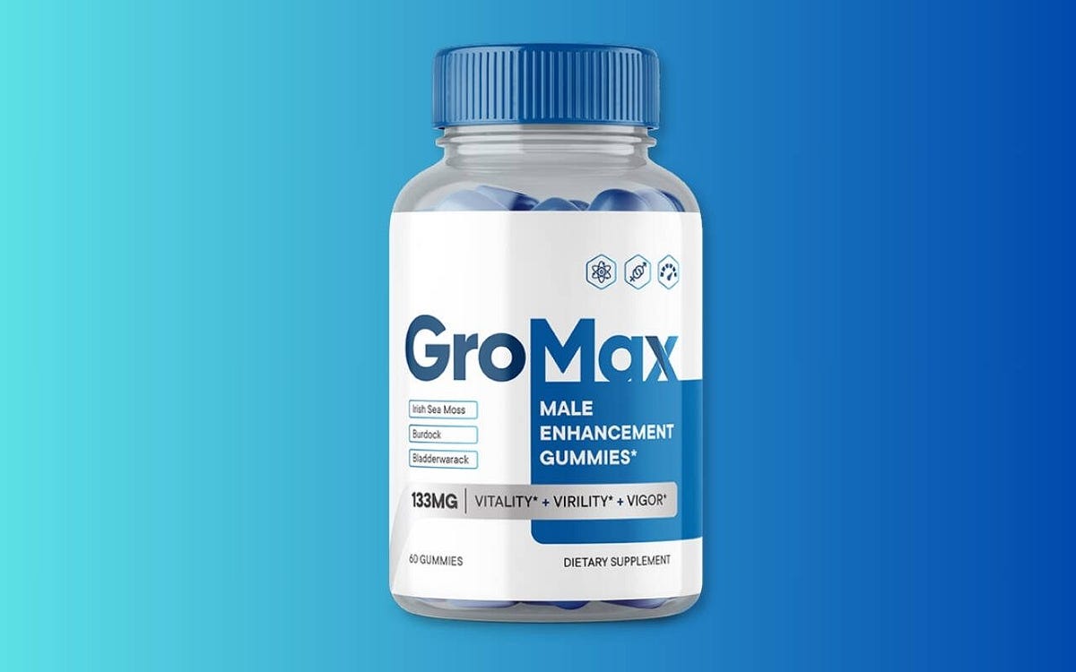 GroMax Male Enhancement Gummies Reviews (Male Growth Activator ...