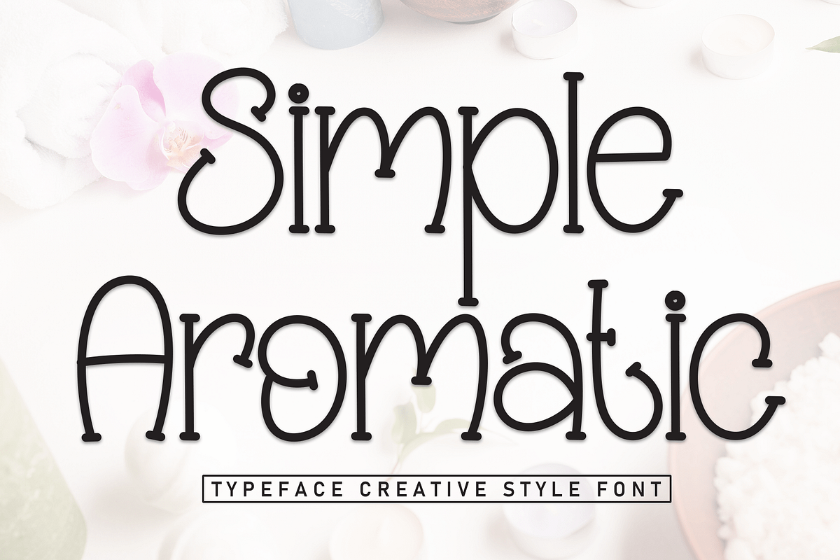 Simple Aromatic Font - Lilylumos - Medium