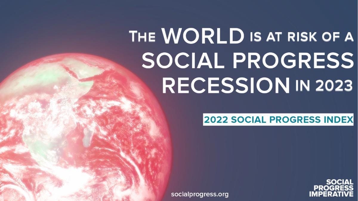 The world is facing its first social progress recession in 2023 | by ...