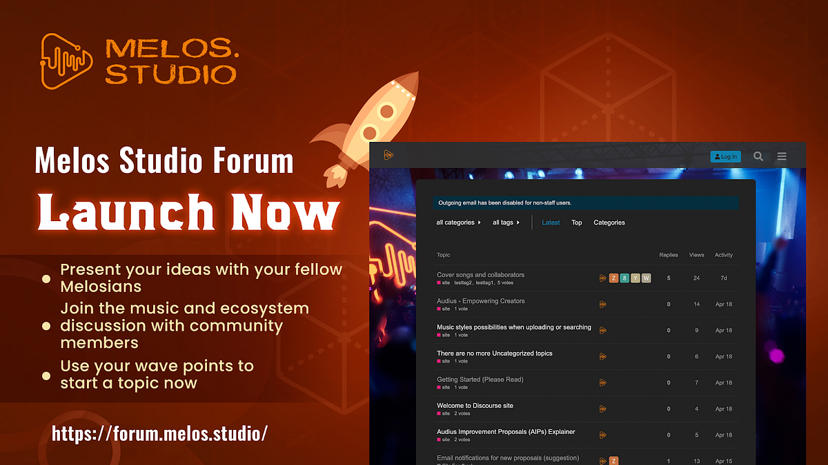 Melos DAO Forum. Dear Melosians, | by Melos.Studio | Melos.Studio | Medium