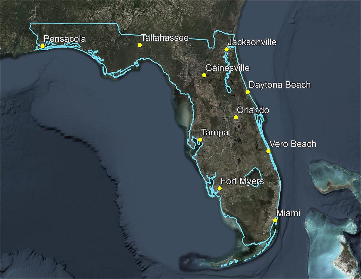Which part of Florida has the best climate year-round? | Medium