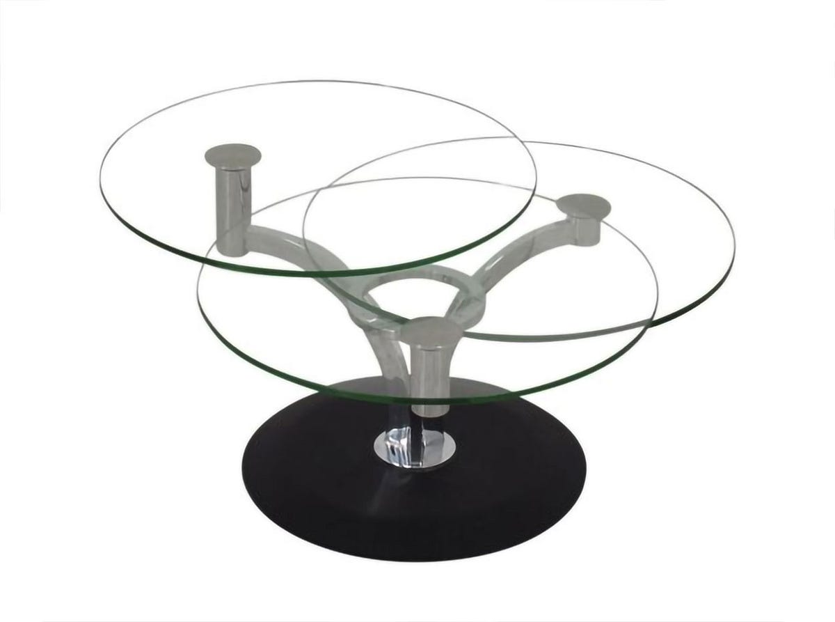 Trillo Glass Coffee Table by Naos Italy - MIGFurniture - Medium