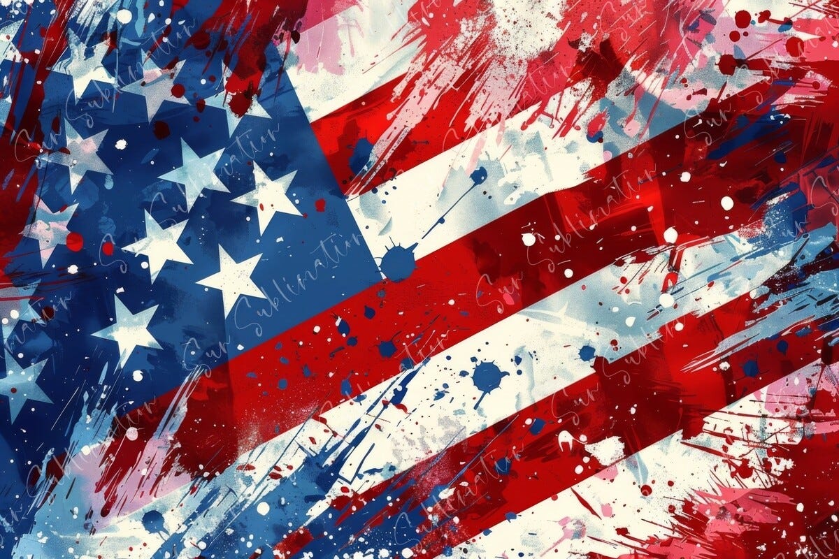 Abstract American Flag | by Andytest | Medium