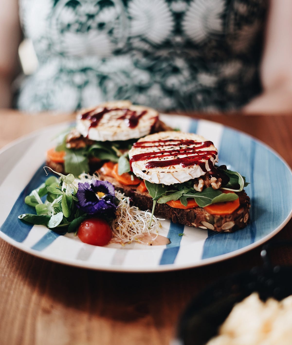 Cherimoya and Goat Cheese Crostini Recipe: | by Fruit Valley | Nov ...