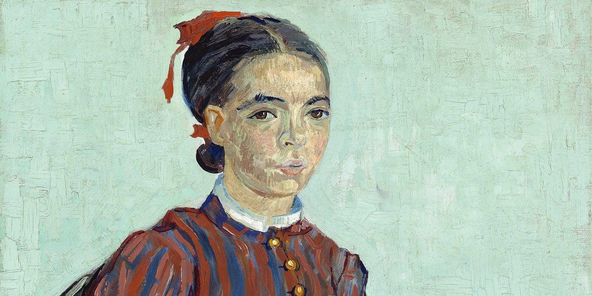 La Mousmé (1888) by Vincent van Gogh | by Art Legends | Art Legends in ...