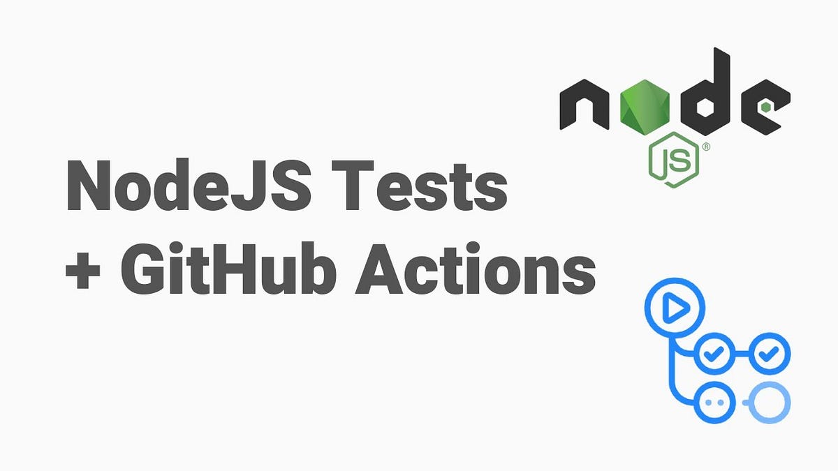 GitHub Actions to Test and Node.Js Application | by Michael Alex | AWS Tip