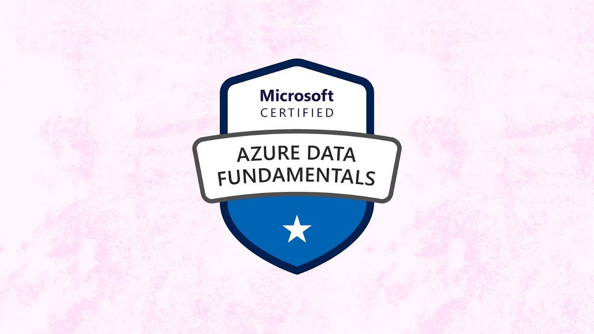 DP-900: Microsoft Azure Data Fundamentals- Exam road map | by raw-hitt ...