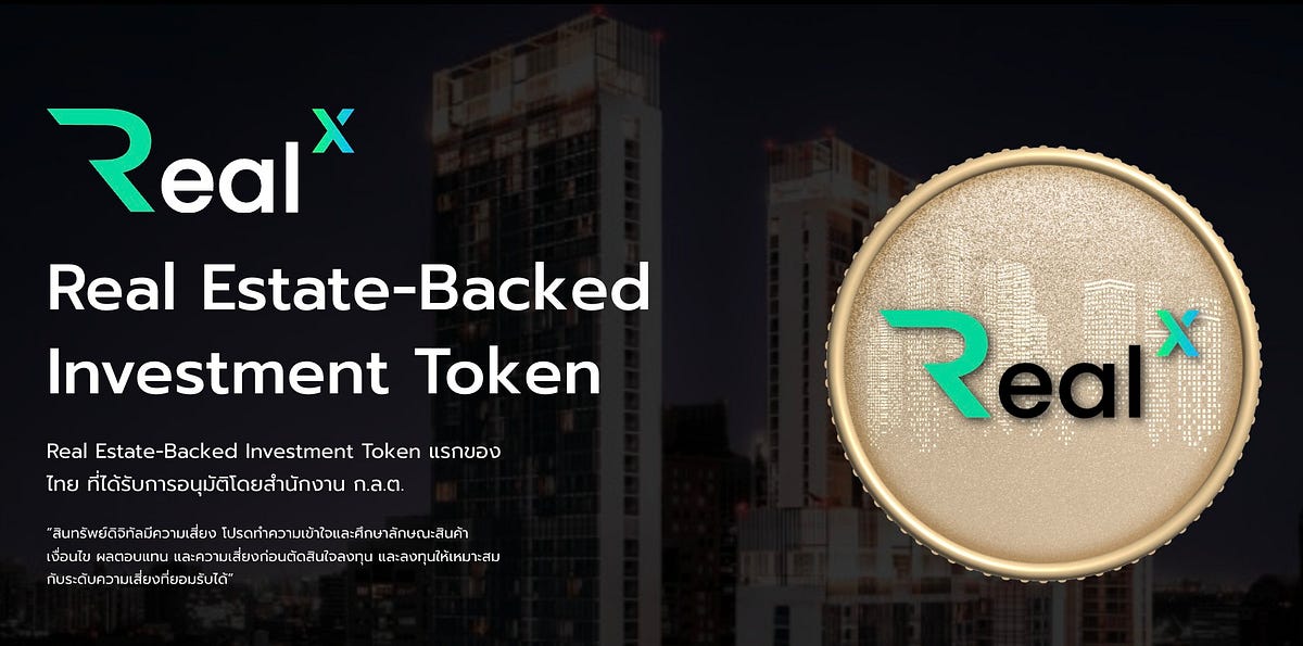 Real X Token — Technical Overview | by Panit Wechasil | Medium