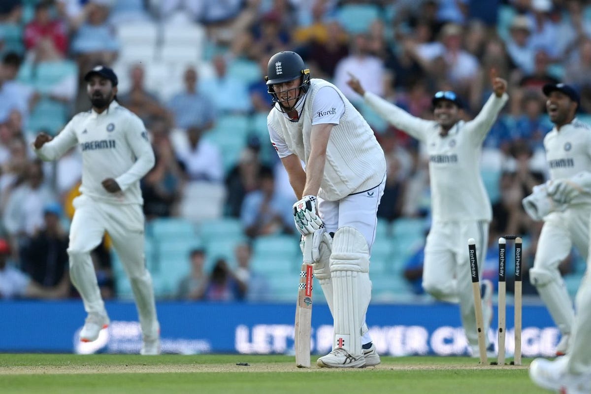 Day Three at The Oval: Jaiswal, Deep, and India Rewrite the Script | by ...