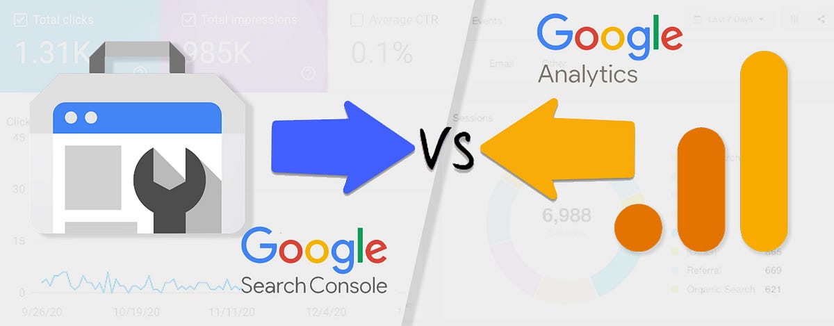Google Search Console Vs Google Analytics: What’s The Difference | by Ninth Matrix Solutions ...
