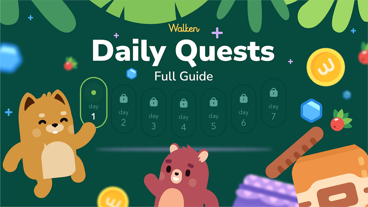 The Complete Guide to Daily Quests in Walken | by Walken | Medium