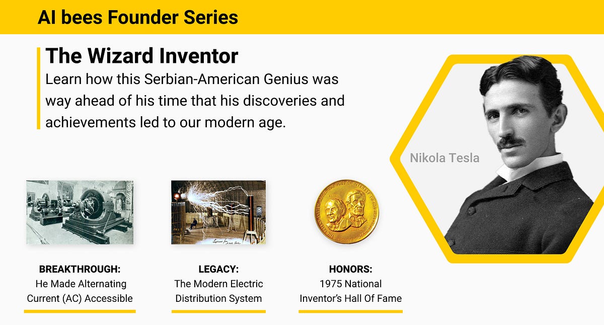 Nikola Tesla: The Father of Wireless | by AI bees | Medium